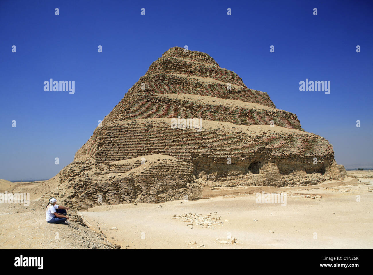 Step Pyramid Of King Djoser High Resolution Stock Photography and ...