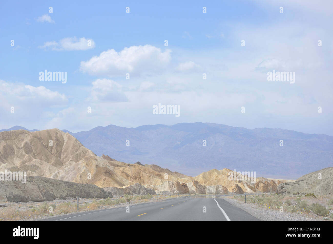 Death valley road highway freeway scenic national park california hi ...