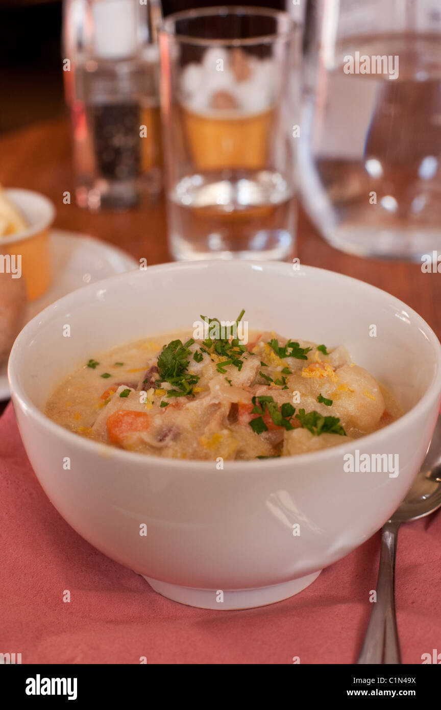 Chowder bowl hi-res stock photography and images - Alamy