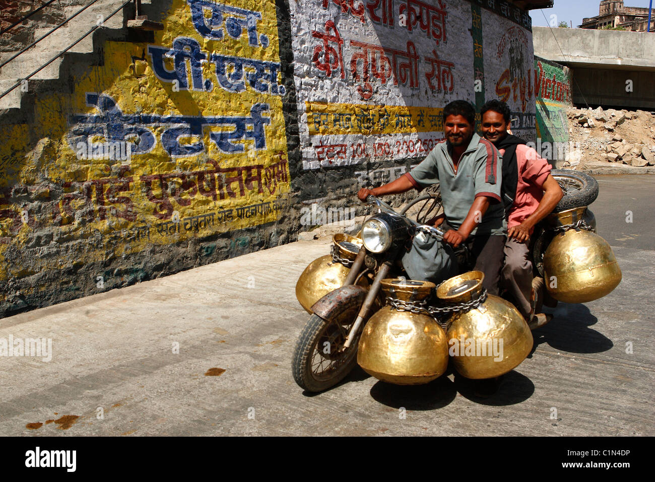 Milk salesman on the road hi-res stock photography and images - Alamy