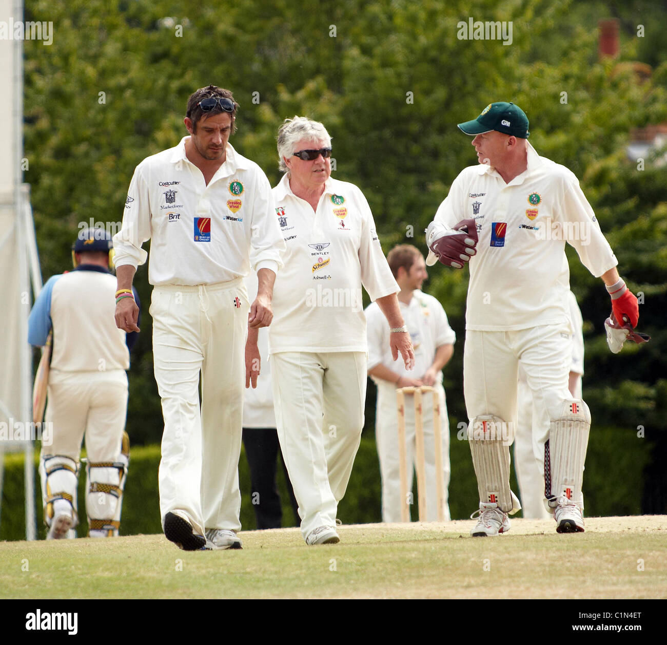 Joe Kinnear and Perry Groves At the Bunbury charity cricket match at ...