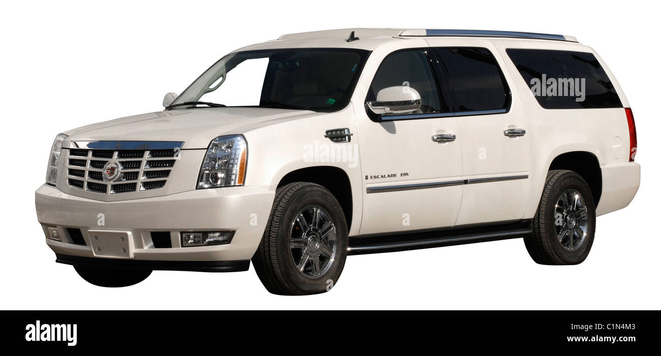 Lincoln navigator,SUV,truck,pearl white color Stock Photo - Alamy