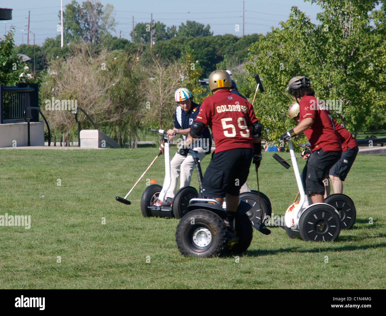 Polo segway dwp 300609 jpen hi-res stock photography and images - Alamy
