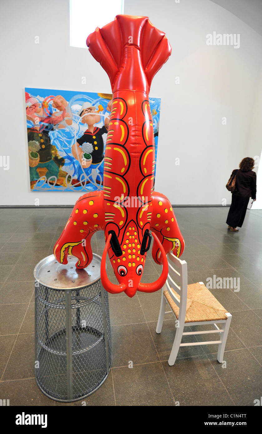 Jeff Koons Artwork Popeye