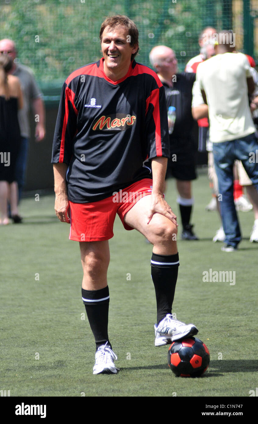 player 'Talksport Radio Football Match' between teams from the 'Alan ...