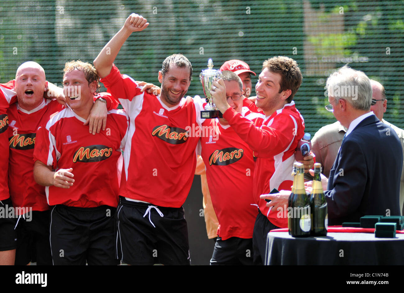 The winning team 'Alan Brazil Breakfast Show' 'Talksport Radio Football ...