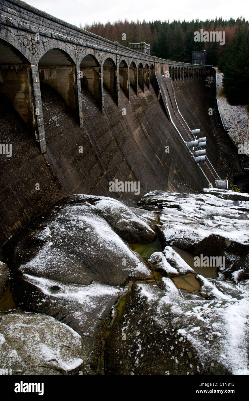 laggan dam part of lochaber hydro-electric scheme , highlands ...