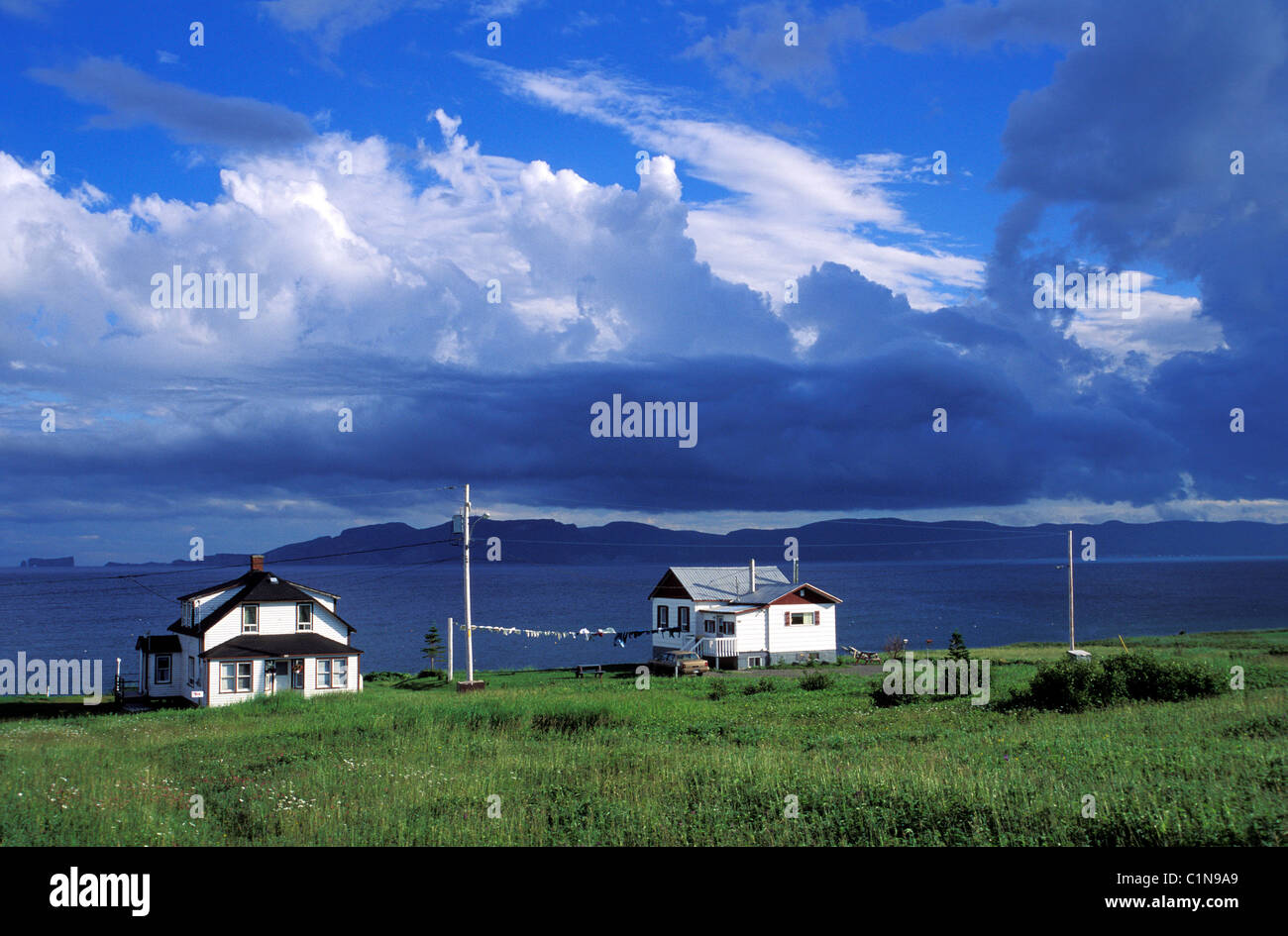 Canada, Quebec Province, Gaspe Peninsula Stock Photo - Alamy
