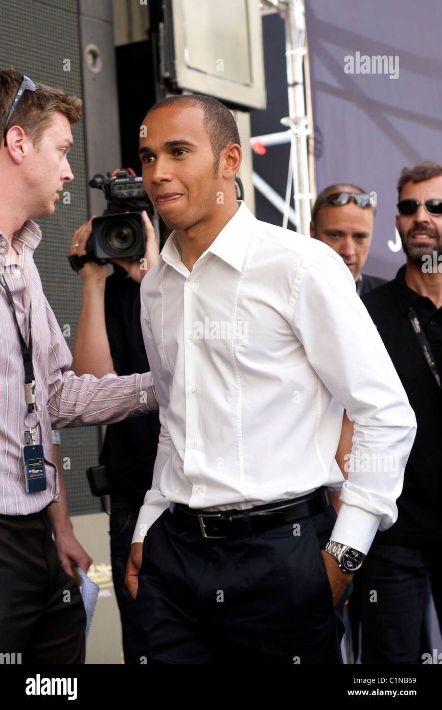 Lewis Hamilton F1 Team Maclaren-Mercedes driver at the launch of the ...