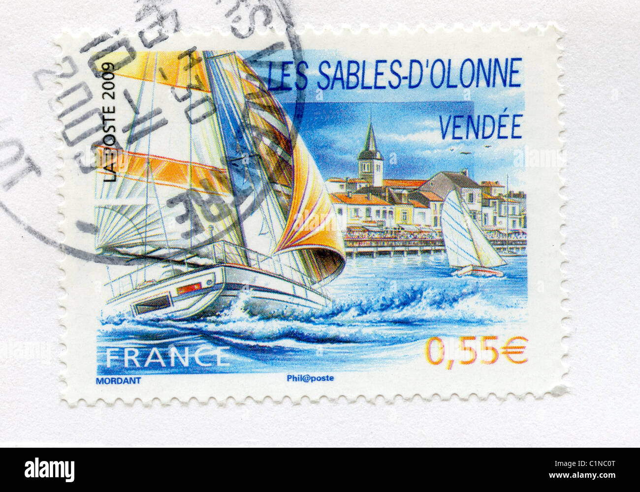 France postage stamp Stock Photo - Alamy