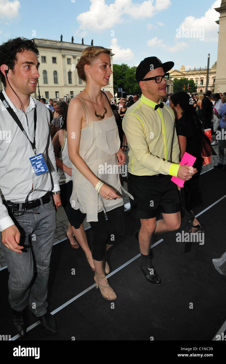 Eva Padberg, Armin Morbach Lala Berlin - Arrivals Mercedes Benz Fashion ...