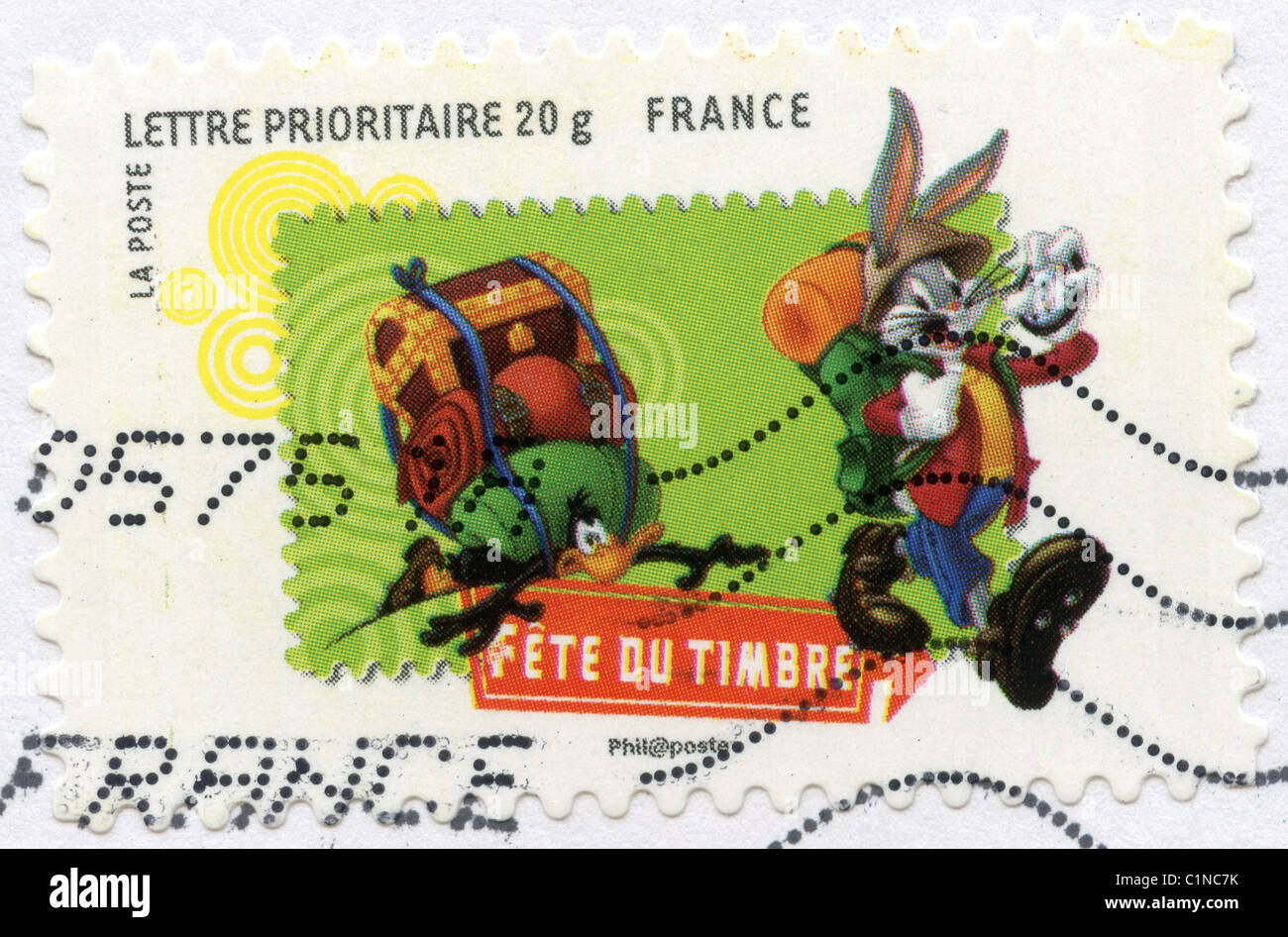 France postage stamp Stock Photo - Alamy