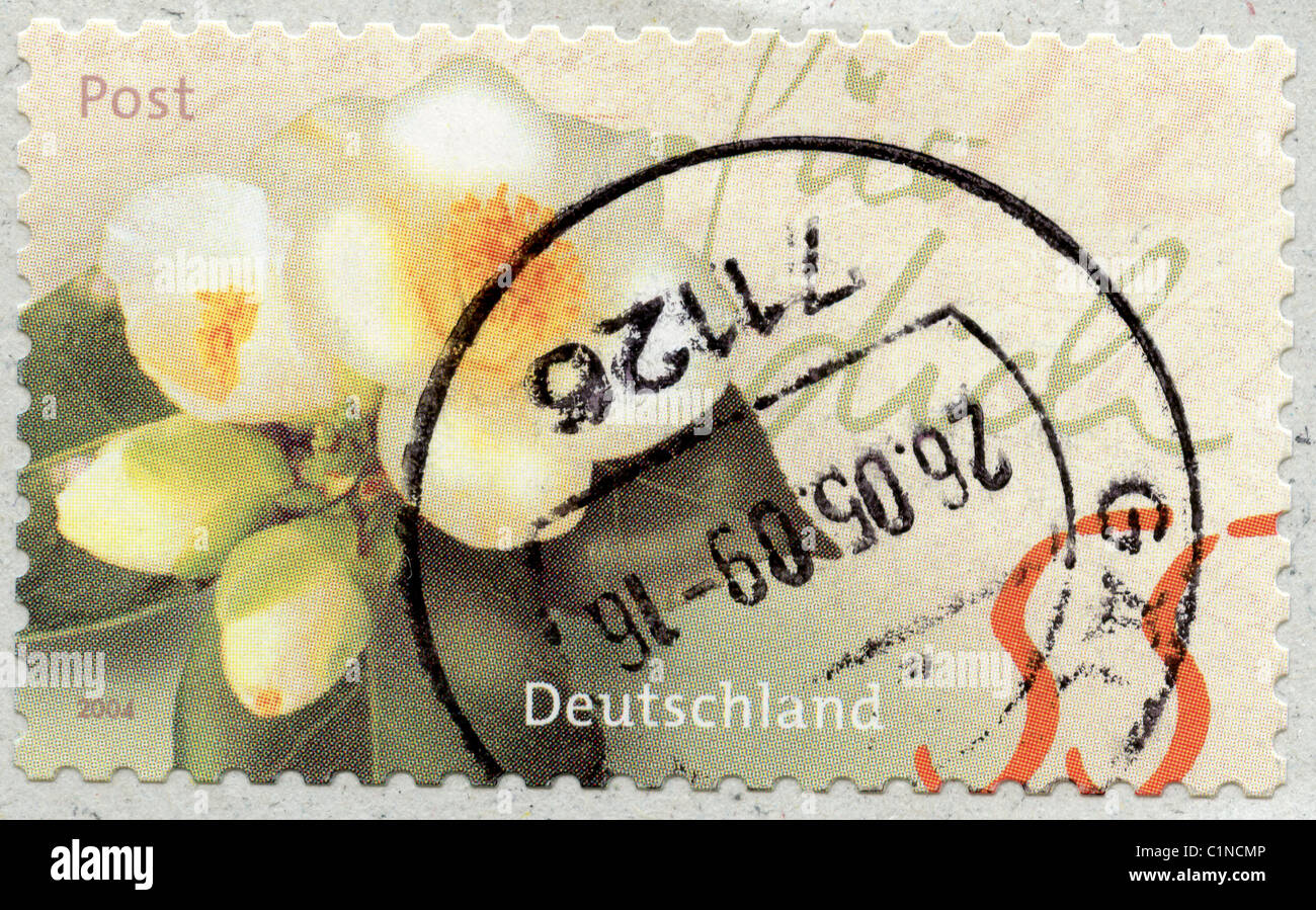 Germany postage stamp Stock Photo - Alamy