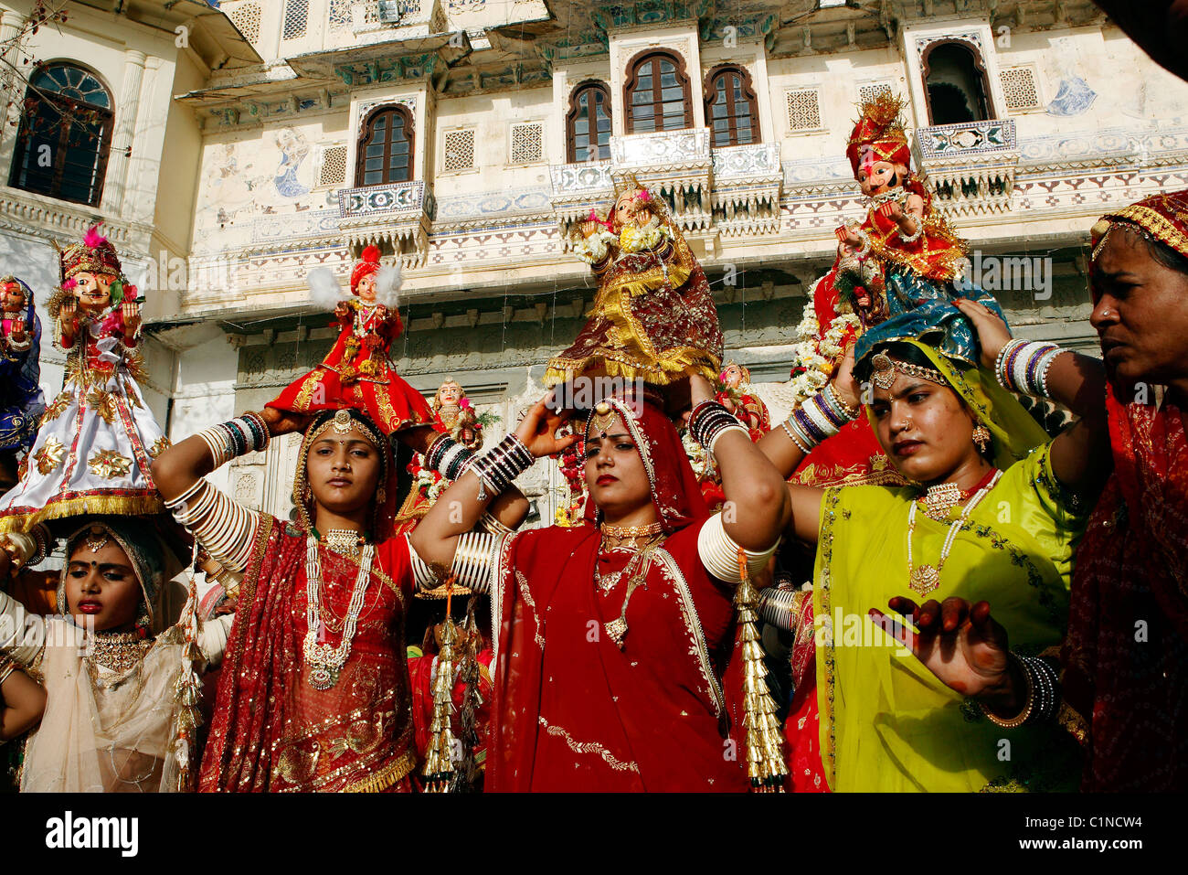 Mewar festival hi-res stock photography and images - Alamy