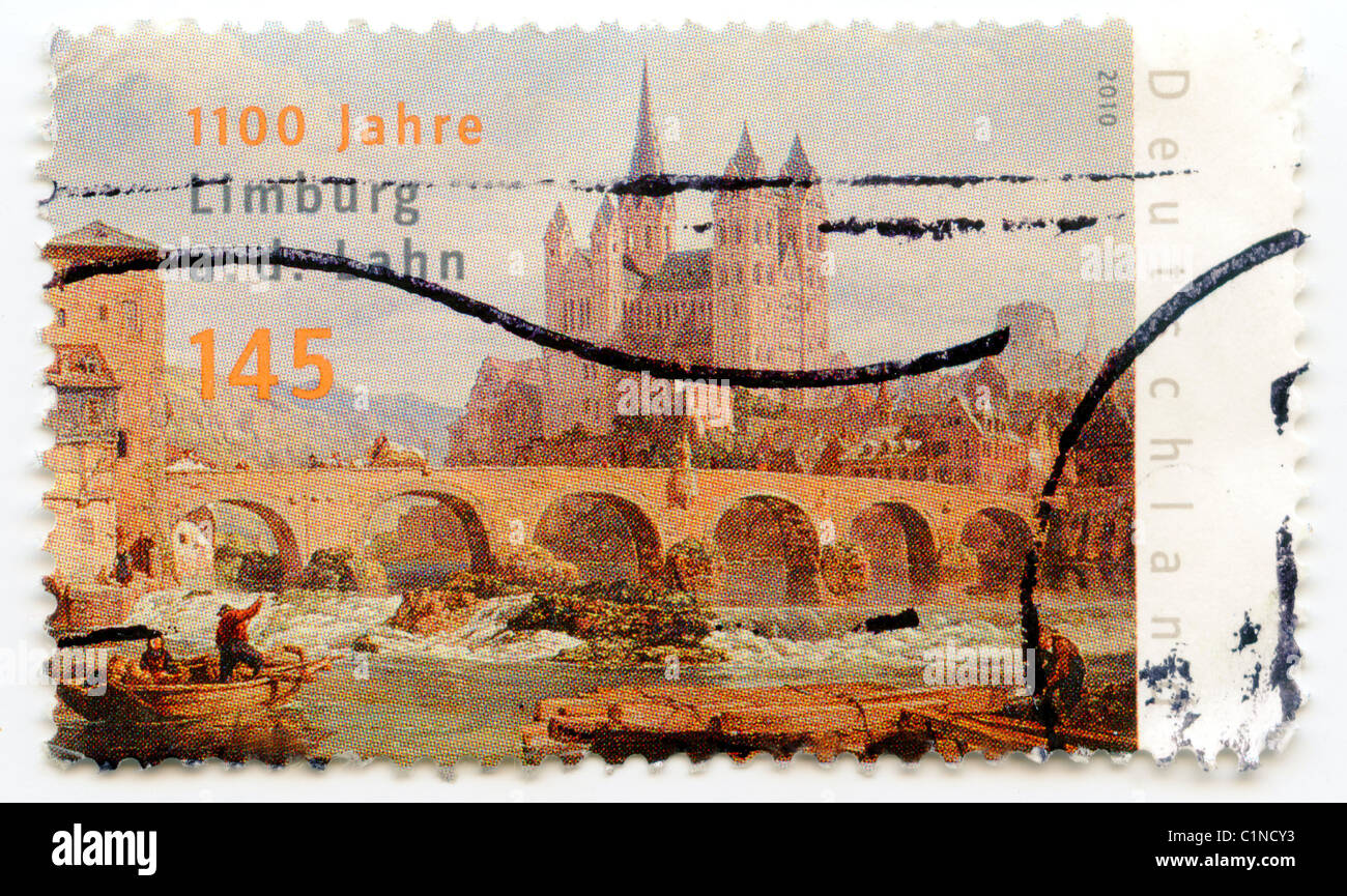 Germany postage stamp Stock Photo - Alamy