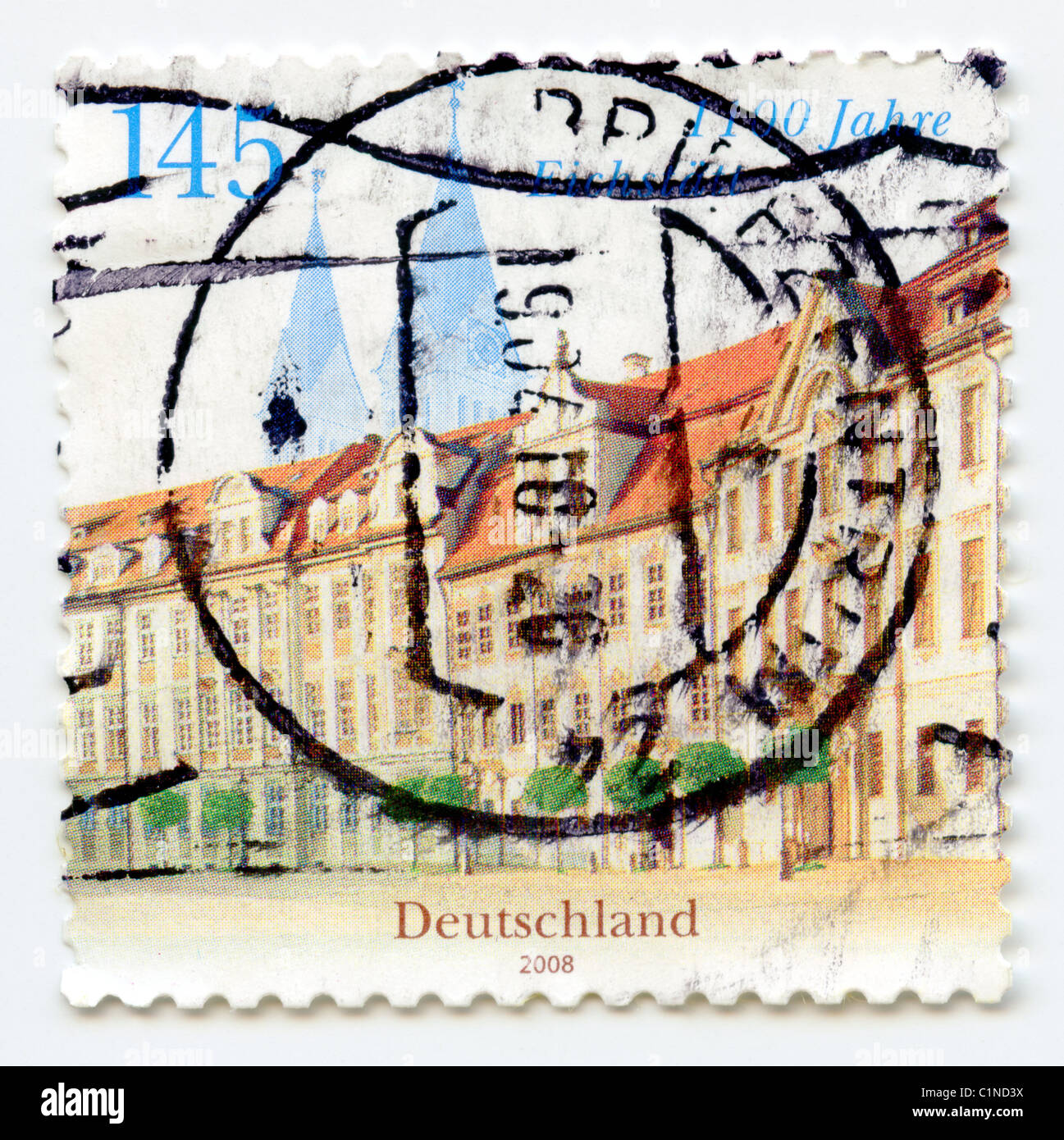 Germany postage stamp Stock Photo - Alamy