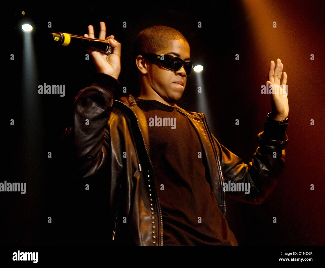 Chipmunk performing live on stage at the Liverpool Echo Arena as part ...