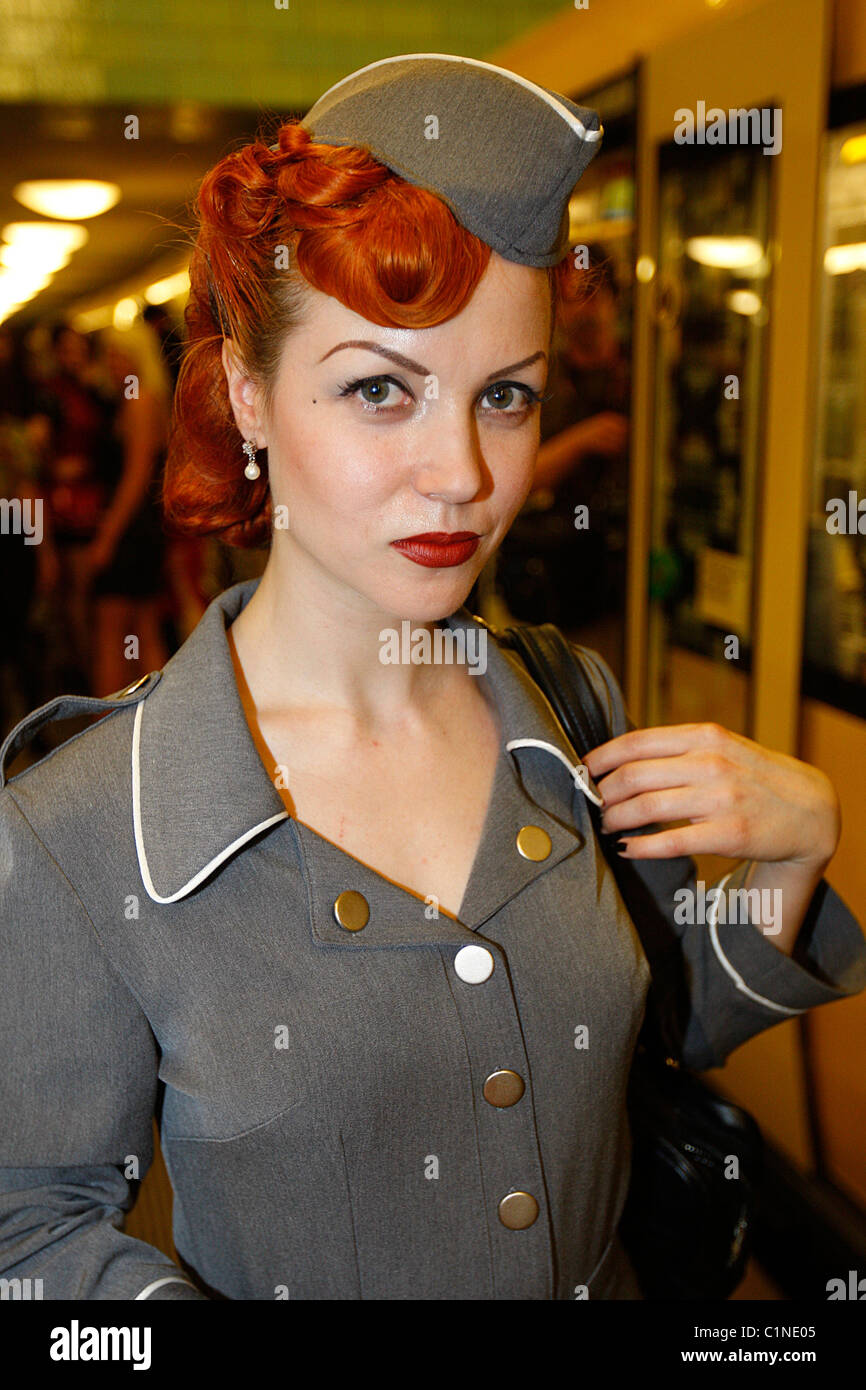 Model Underground Catwalk inside a subway Mercedes Benz Fashion Week ...