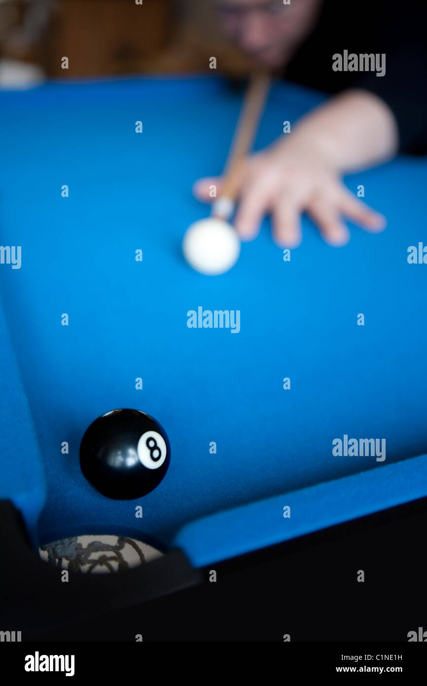 Pool Player High Resolution Stock Photography and Images - Alamy