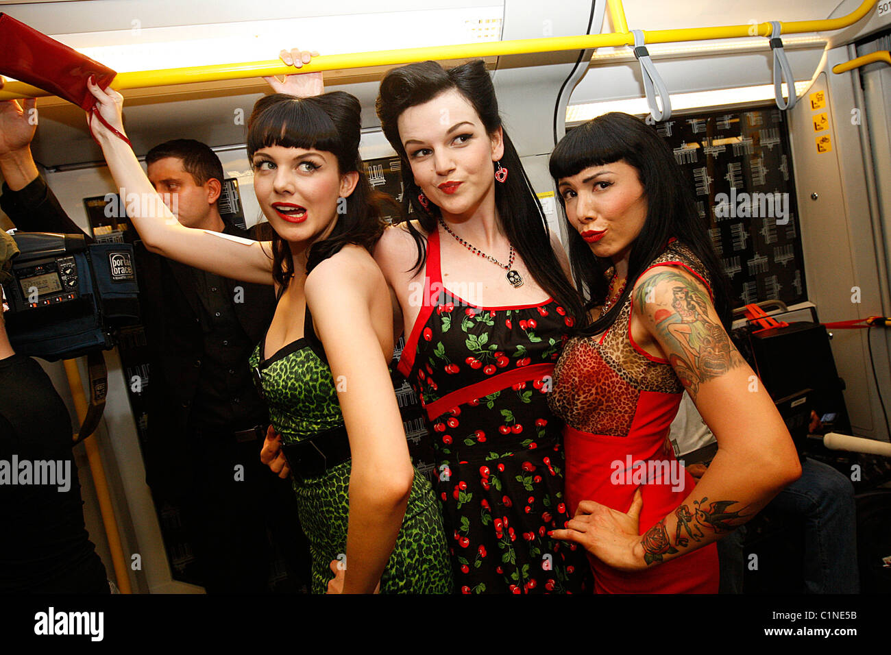 Model Underground Catwalk inside a subway Mercedes Benz Fashion Week ...