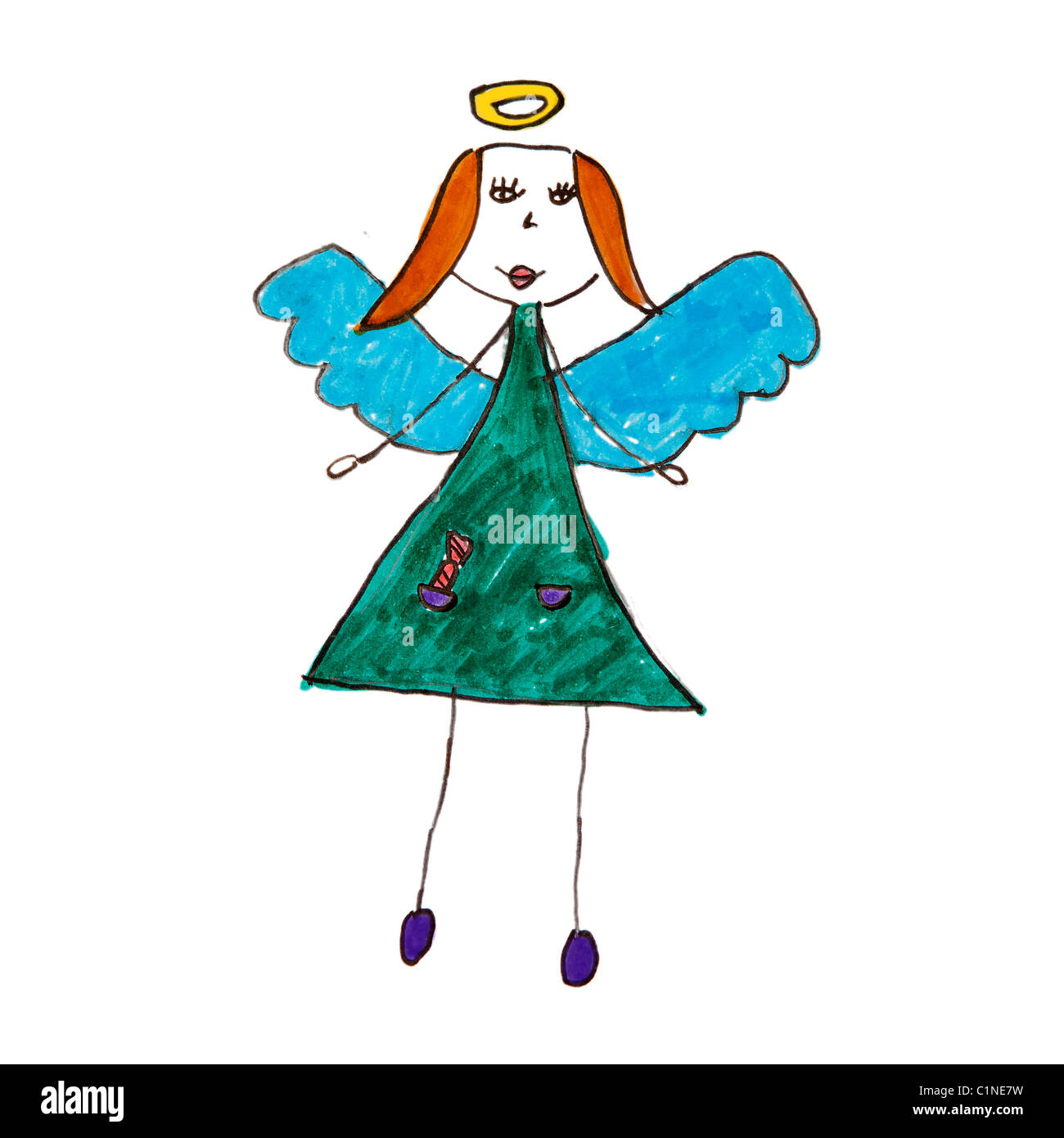 little angel. Child picture Stock Photo - Alamy