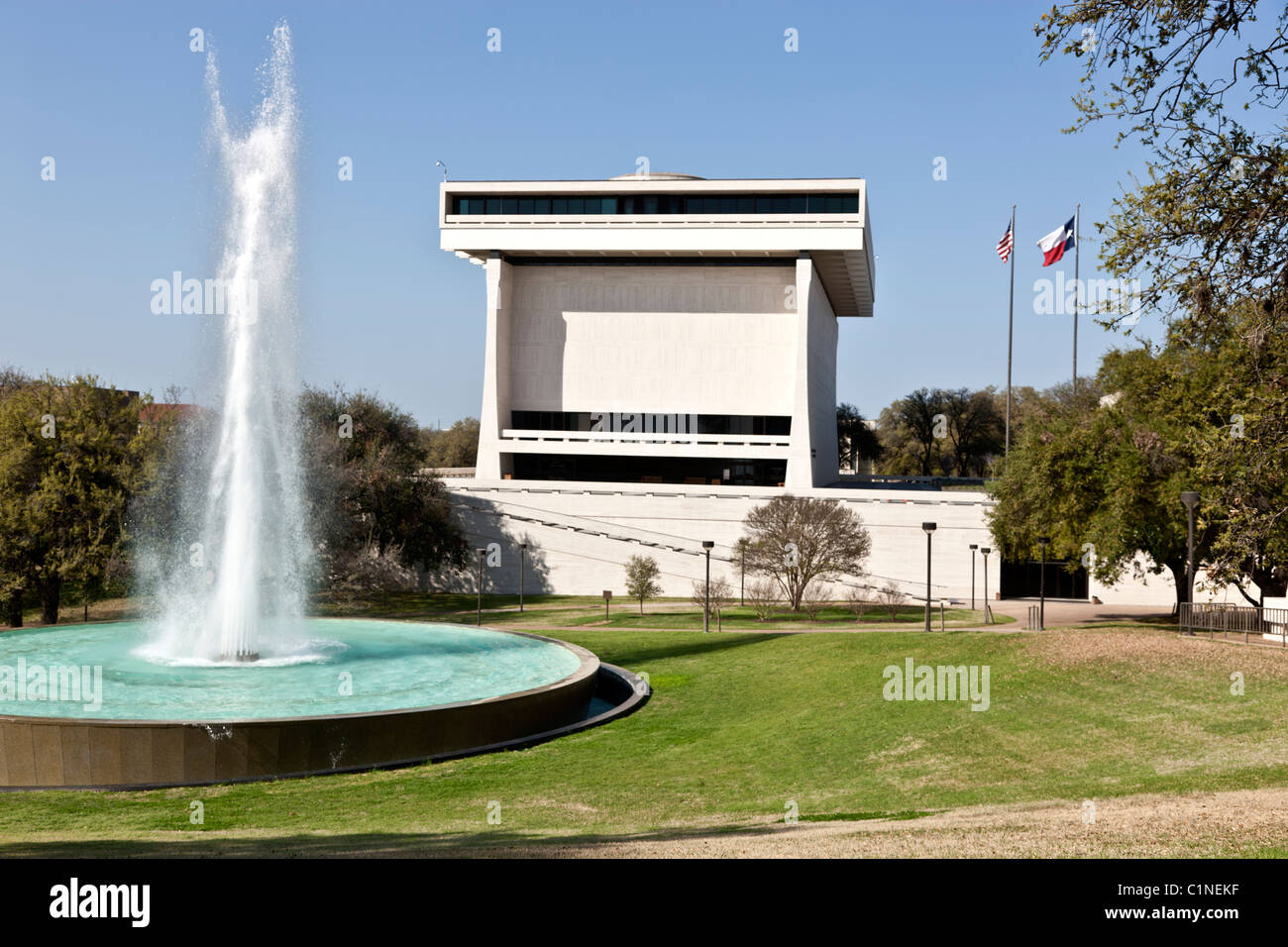 President Lyndon Baines Johnson Library & Museum Stock Photo - Alamy