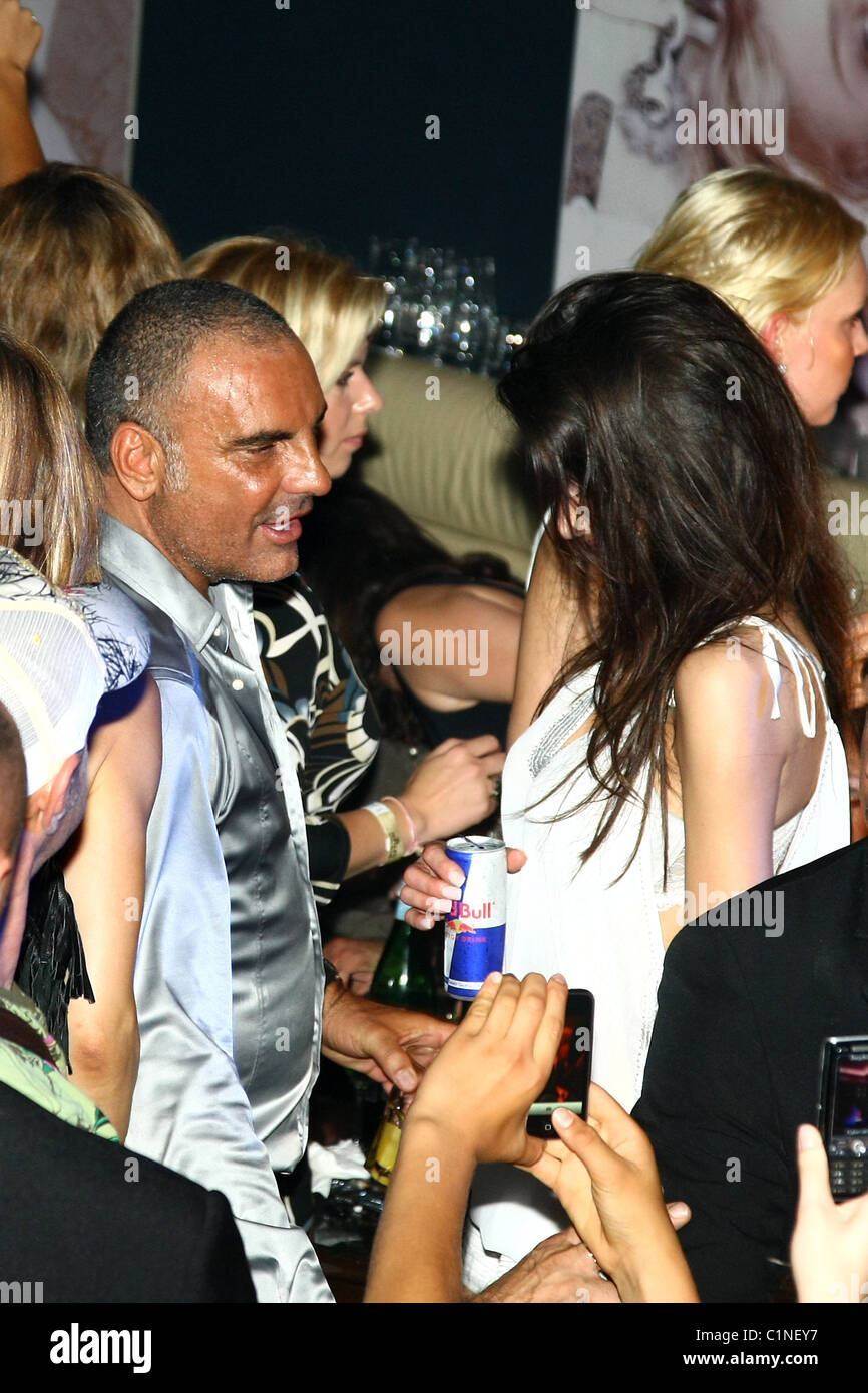 Christian Audigier, Joanna Tuczynska Ed Hardy Night at Felix club ...