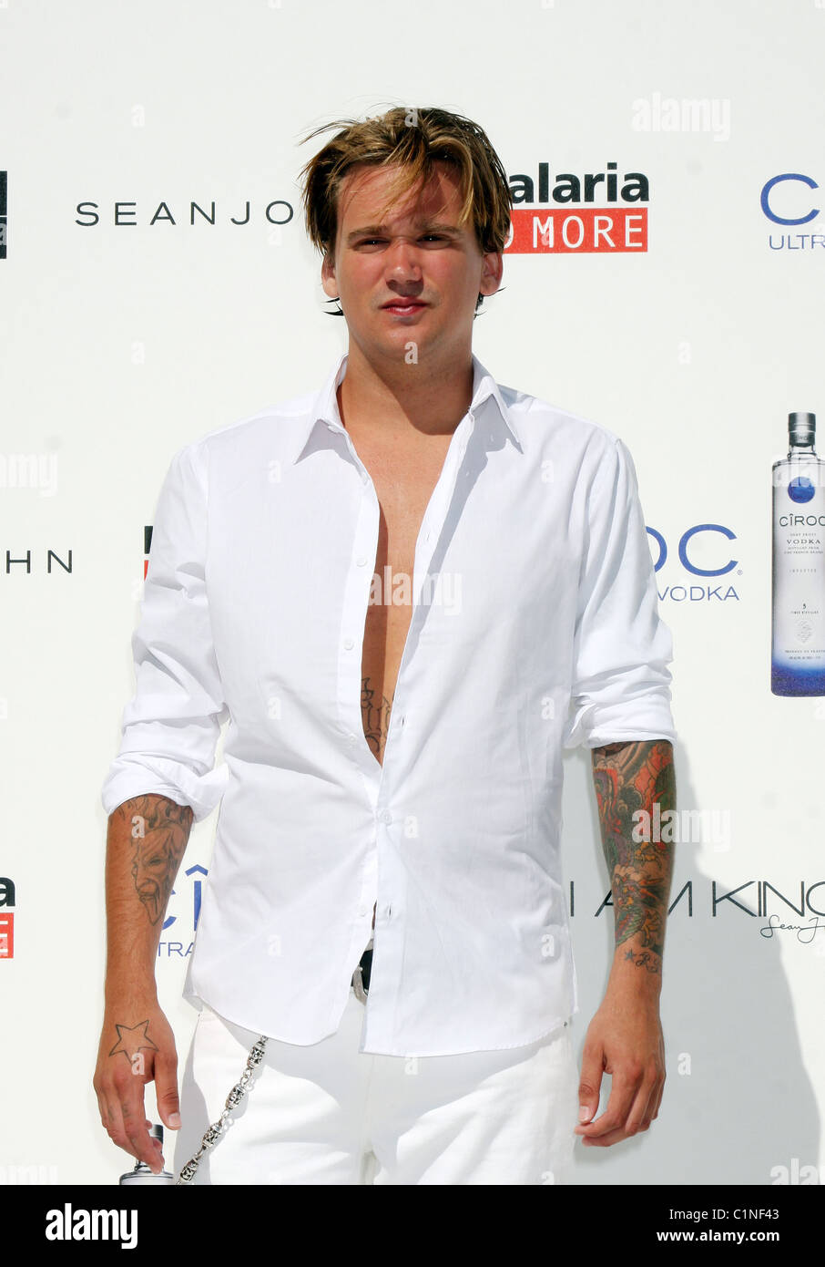 Sean Stewart The Annual White Party held at a private residence in ...