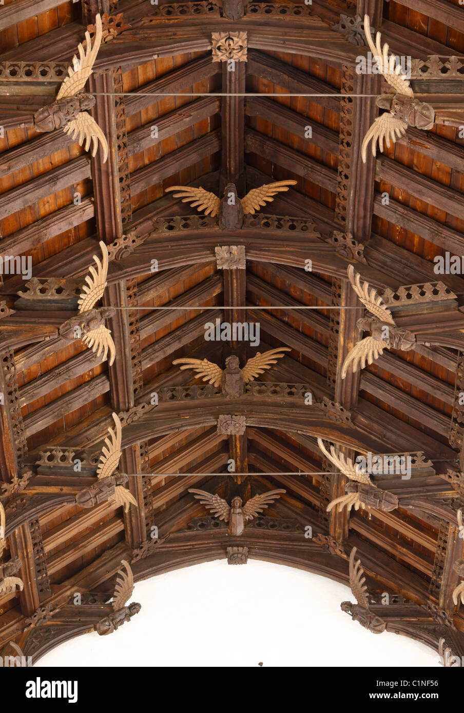 Medieval hammerbeam roof hi-res stock photography and images - Alamy