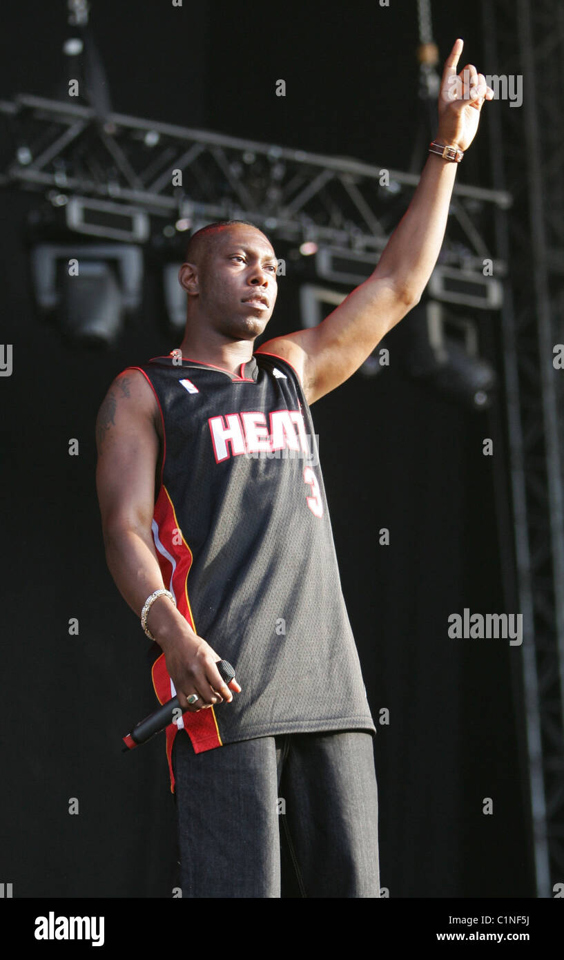 Dizzee Rascal performing at the Wireless 2009 held at Hyde Park - Day 1 ...