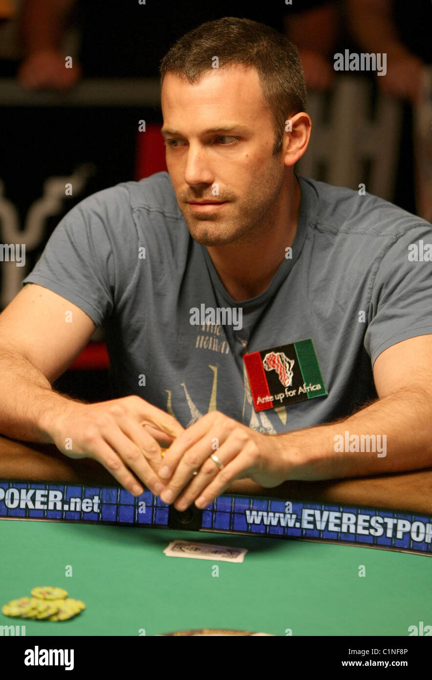 Ben Affleck Ante Up for Africa celebrity poker tournament at the Rio ...