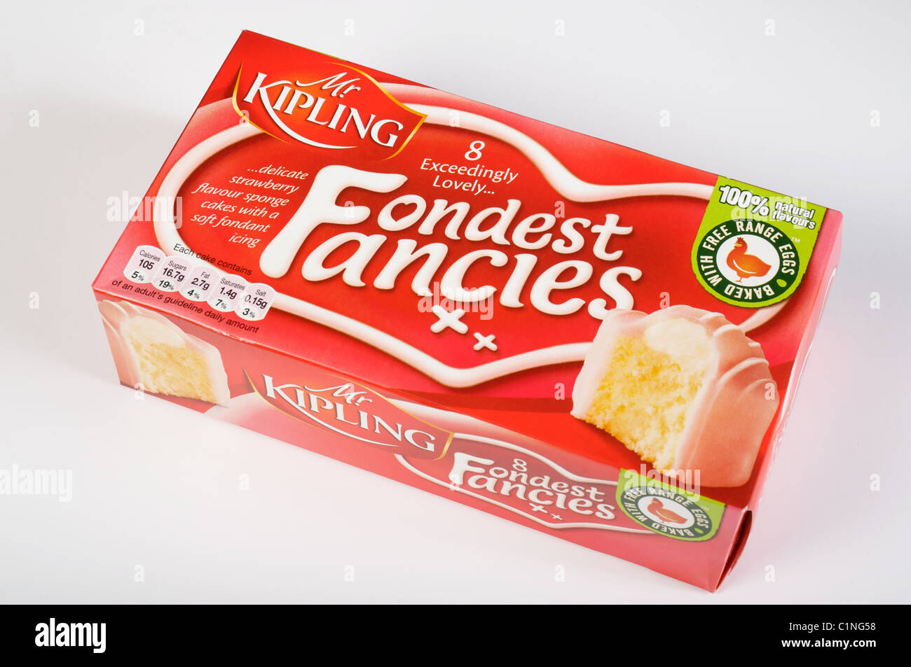 Mr Kipling fondest fancies cakes Stock Photo - Alamy