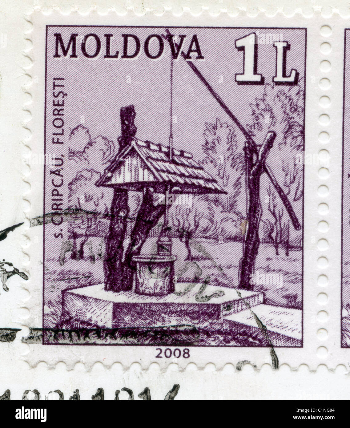 Moldova postage stamp Stock Photo - Alamy