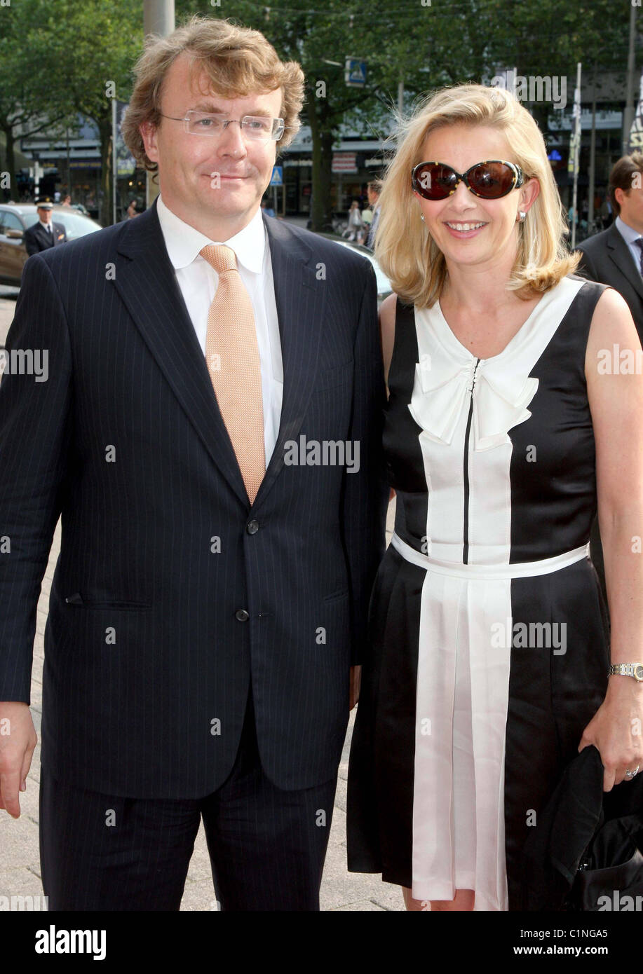 Dutch Prince Friso, in the presence of his wife Princess Mabel ...