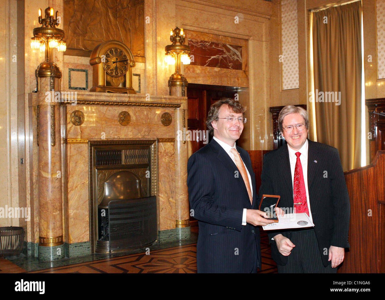 Dutch Prince Friso, in the presence of his wife Princess Mabel ...