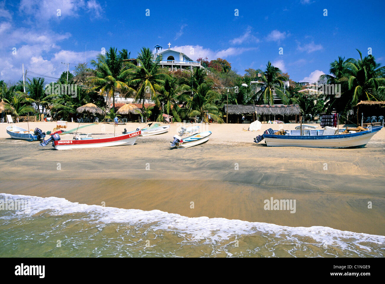 Mexico, Oaxaca State, Puerto Angel Stock Photo - Alamy