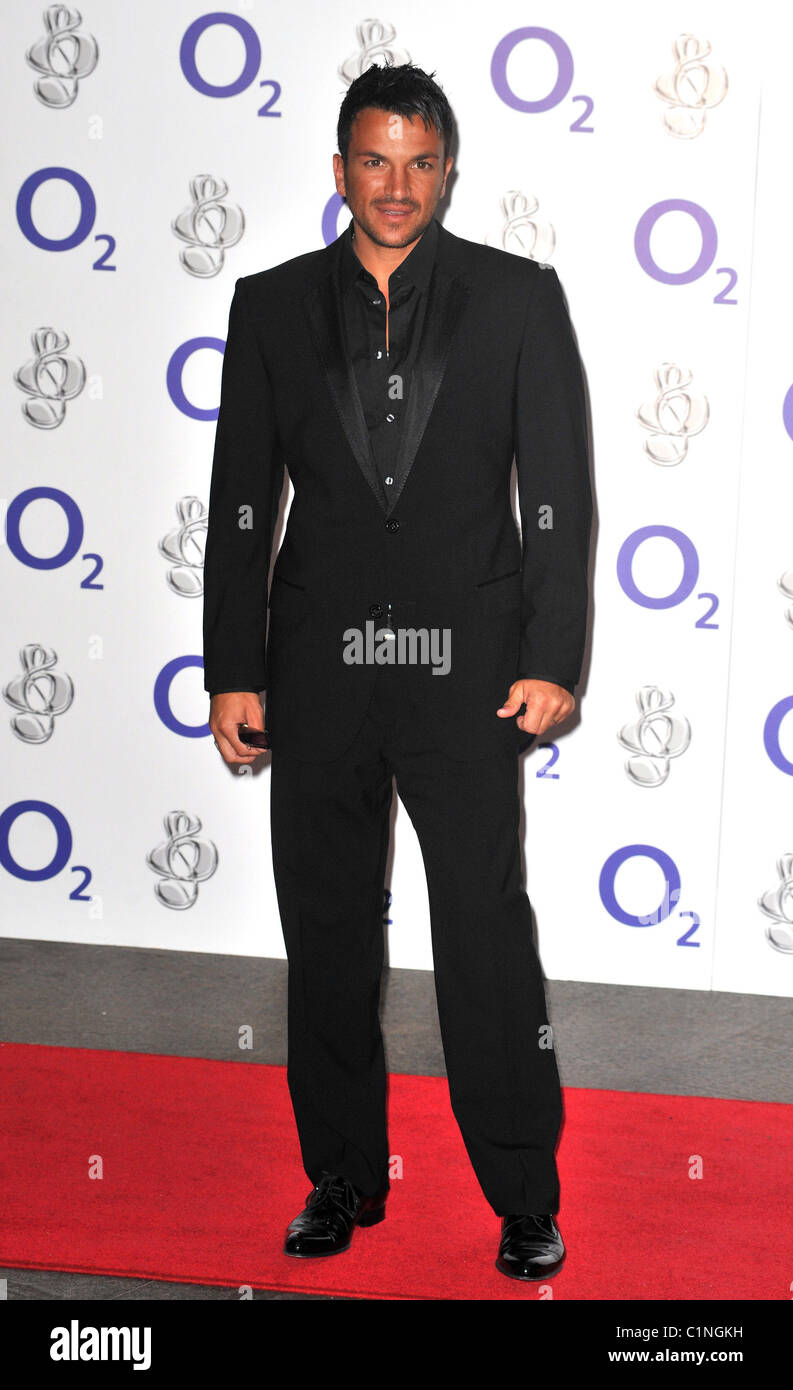Peter Andre O2 Silver Clef Awards 2009 held at the Hilton Park Lane ...