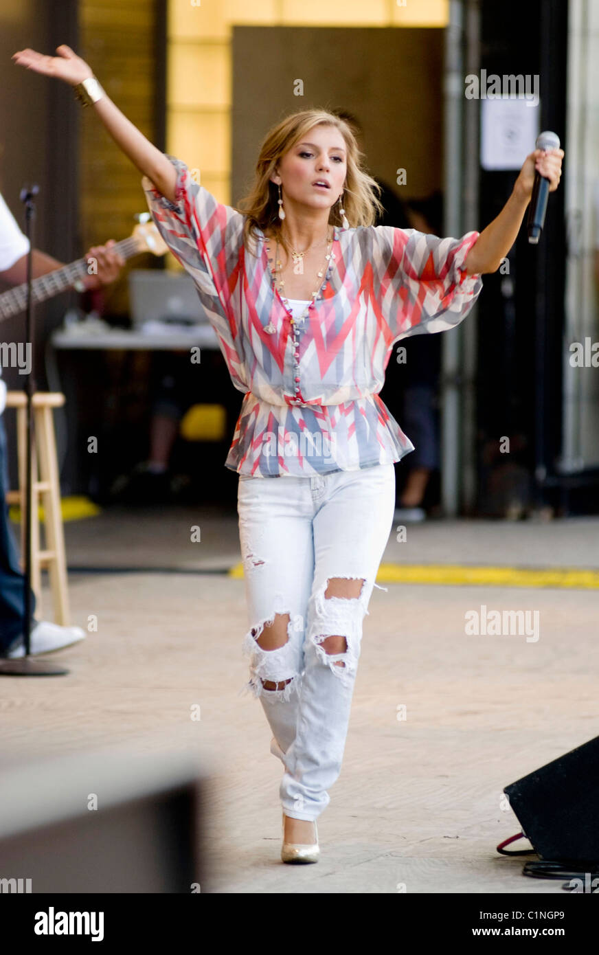Jordan Pruitt performs at the Taste of Chicago 2009 Chicago, Illinois ...