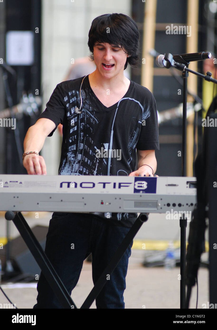 Mitchel Musso performs at the Taste of Chicago 2009 Chicago, Illinois ...