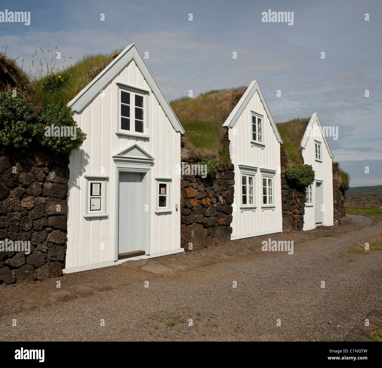 Turf farmhouse iceland hi-res stock photography and images - Alamy