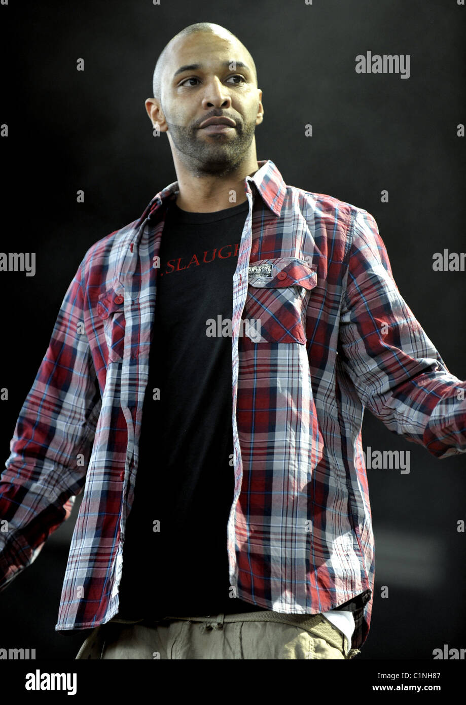 Joe Budden of Slaughterhouse Rock The Bells Festival 2009 held at the ...