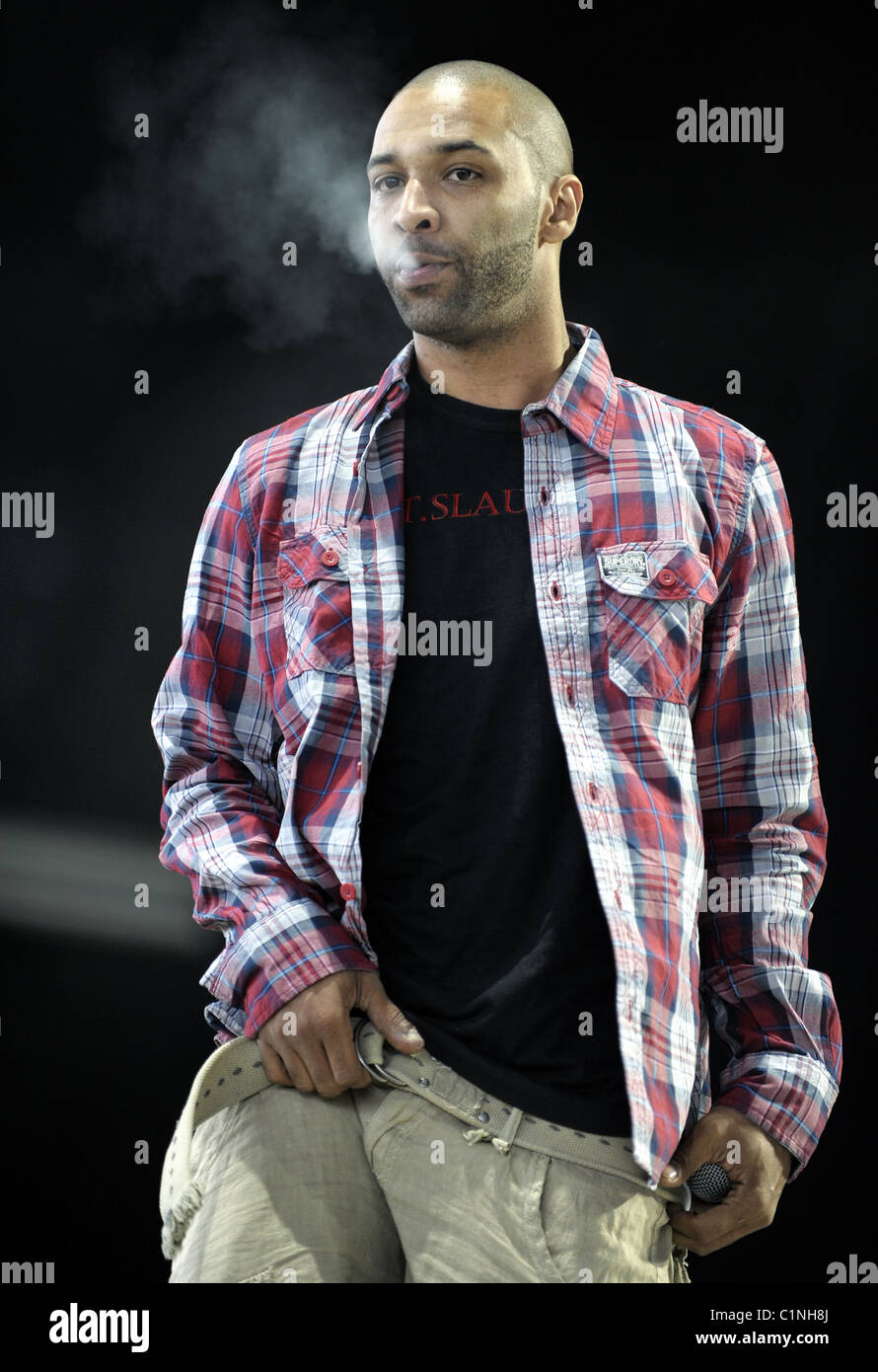 Joe Budden of Slaughterhouse Rock The Bells Festival 2009 held at the ...