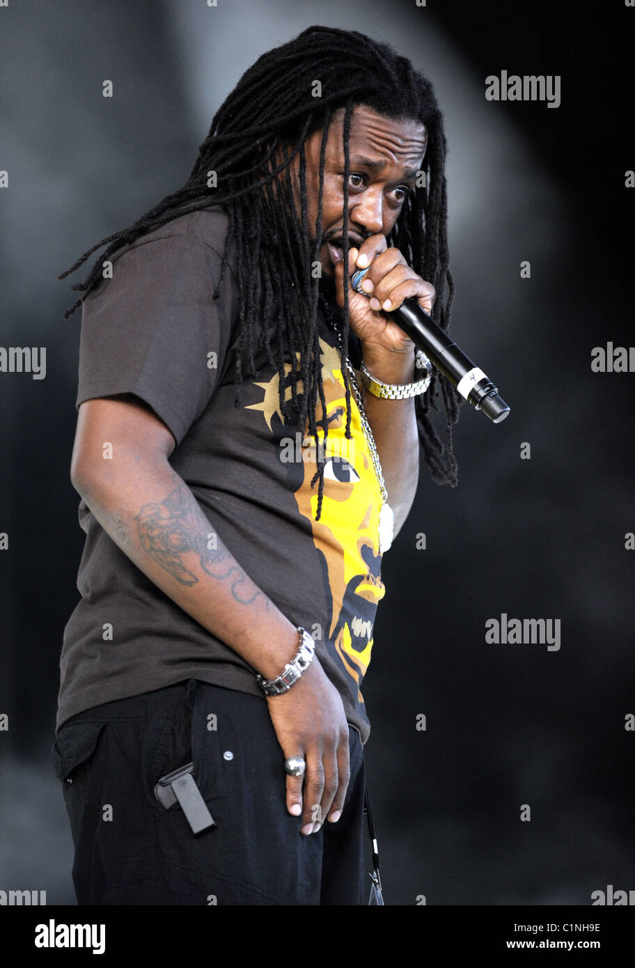 MC Supernatural Rock The Bells Festival 2009 held at the Molson ...