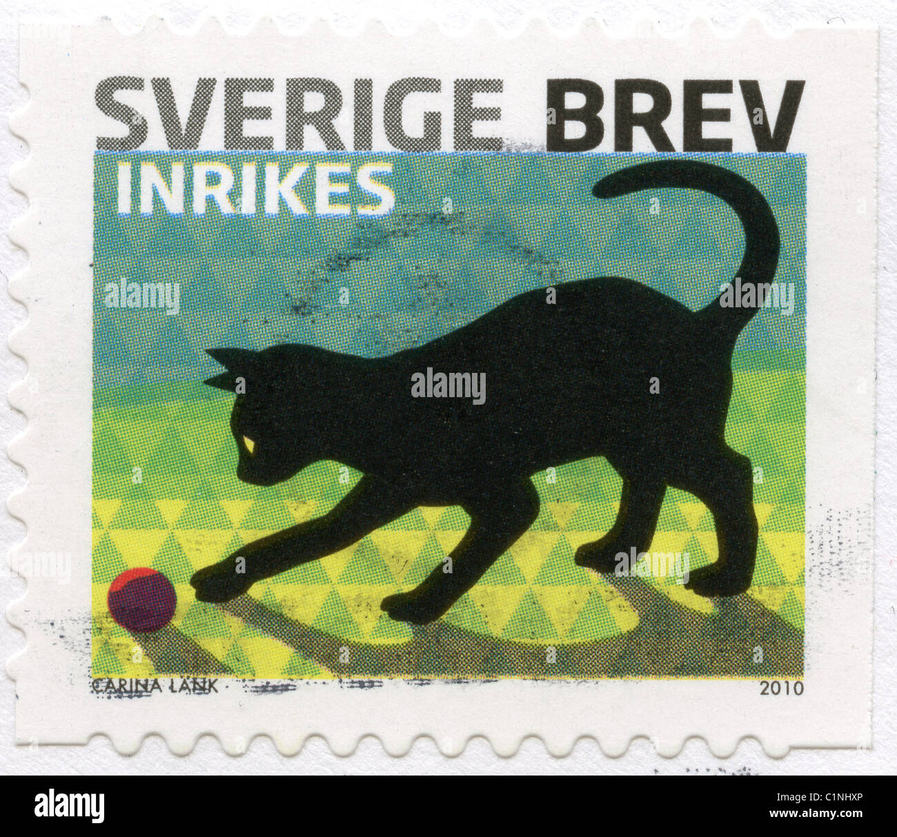 Sweden Postage Stamp High Resolution Stock Photography and Images - Alamy