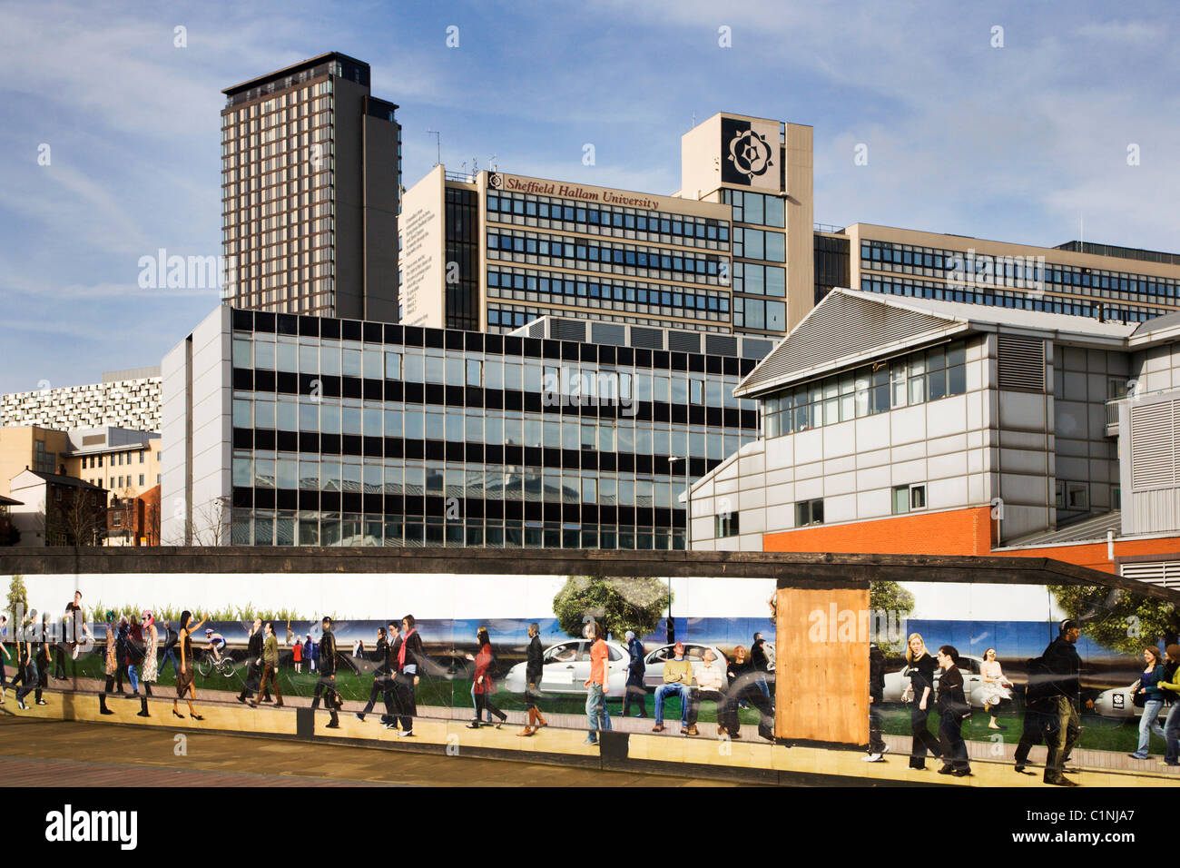 Sheffield Hallam University Sheffield South Yorkshire England Stock ...