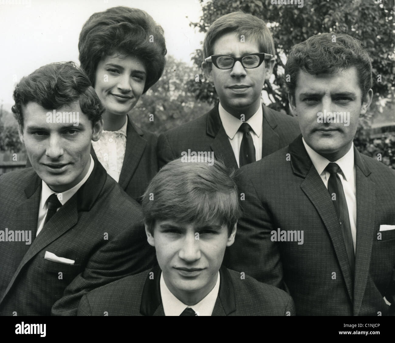 The Honeycombs Uk Pop Group In 1964 With Honey Lantree On Drums Photo