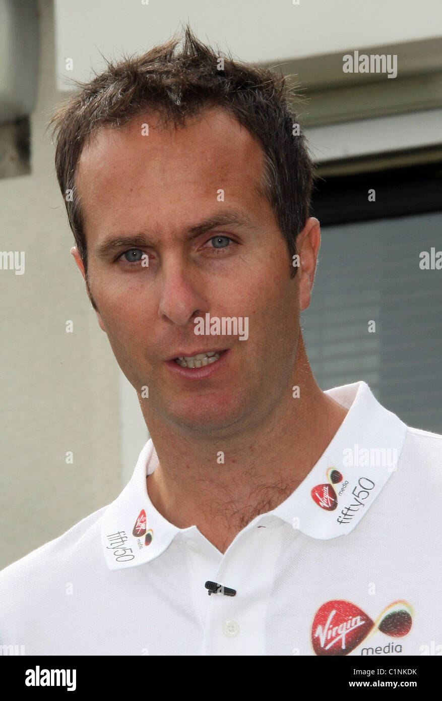 Michael Vaughan launches virgin media's 'Fifty50' Ashes-themed charity ...