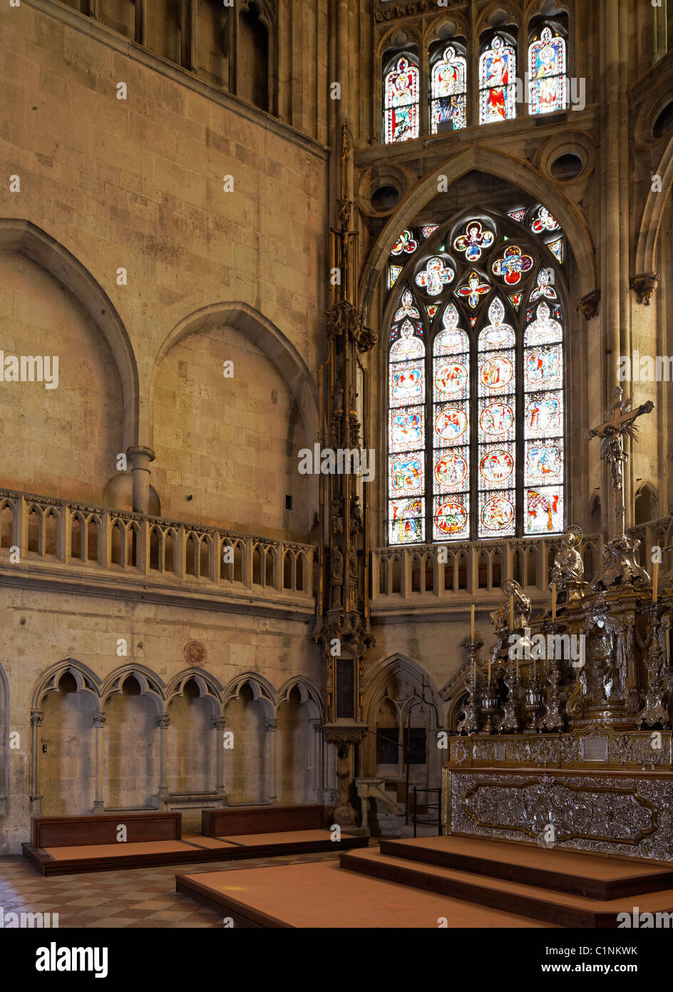 Regensburg Cathedral Interior High Resolution Stock Photography and ...
