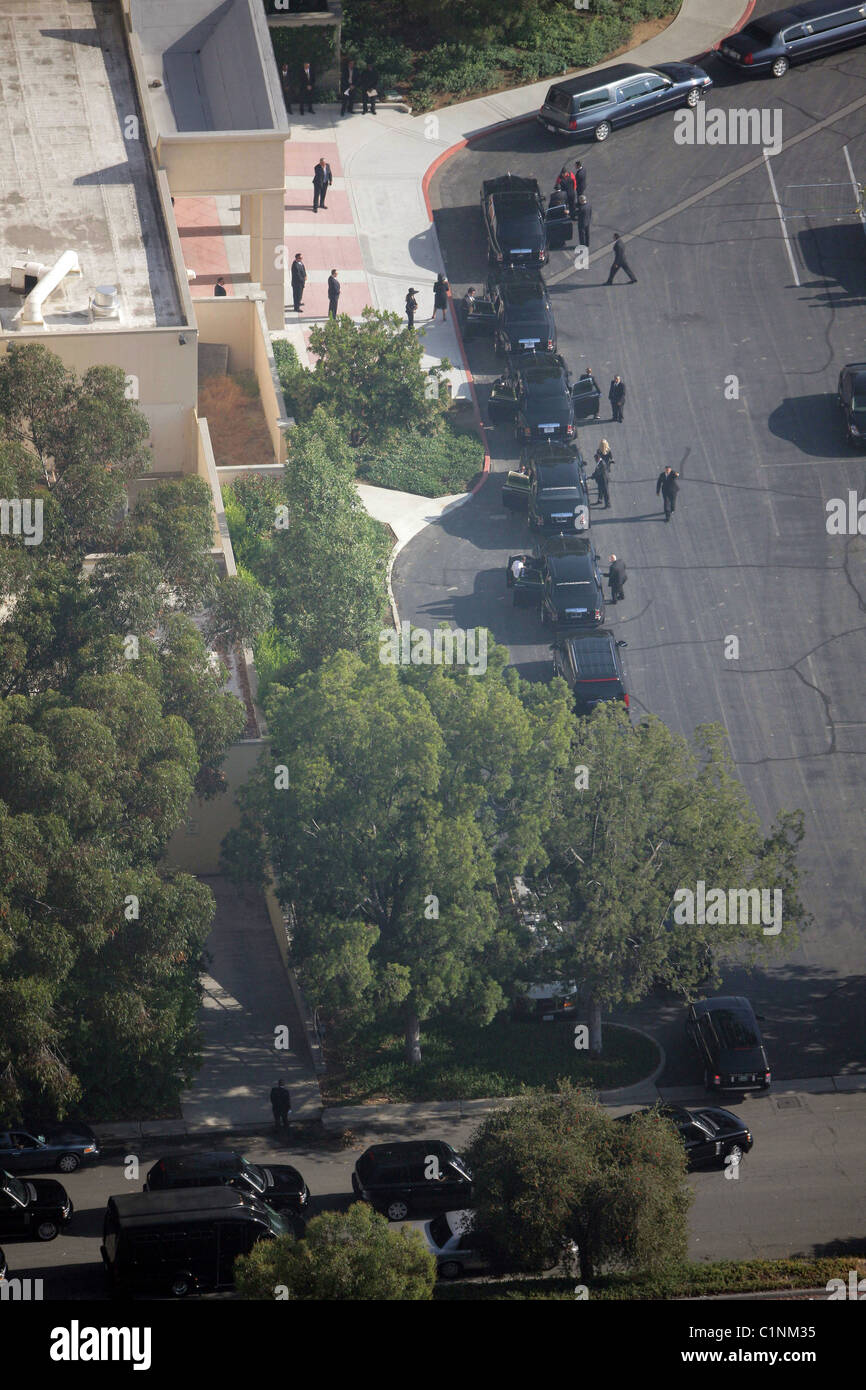 Michael jackson funeral hi-res stock photography and images - Alamy