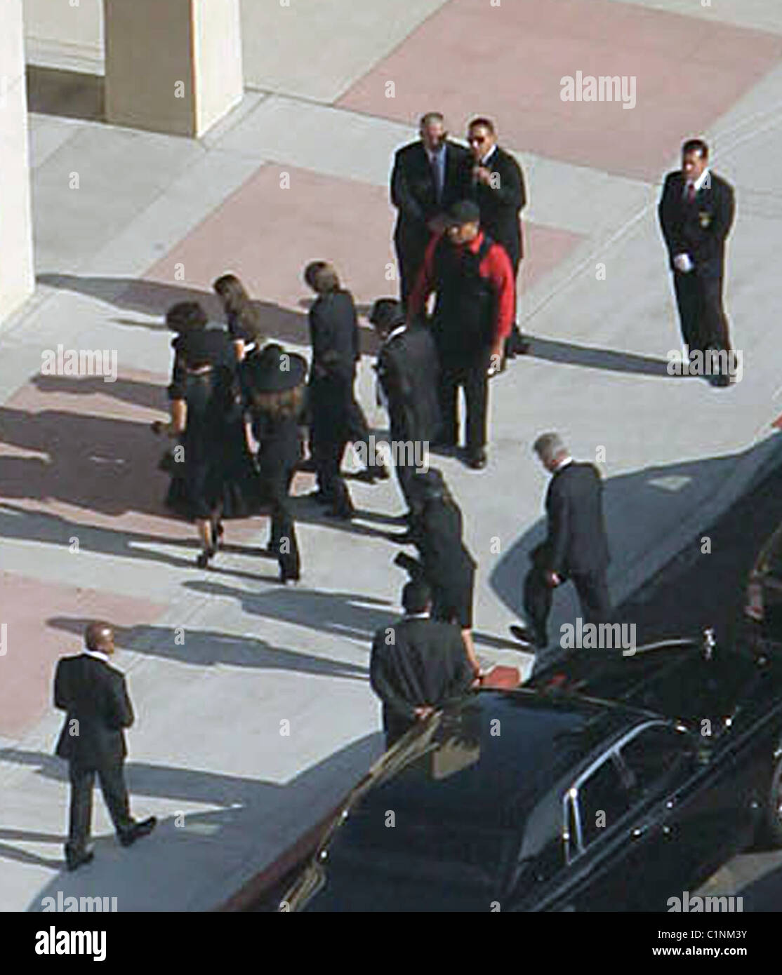 Michael jackson funeral hi-res stock photography and images - Alamy